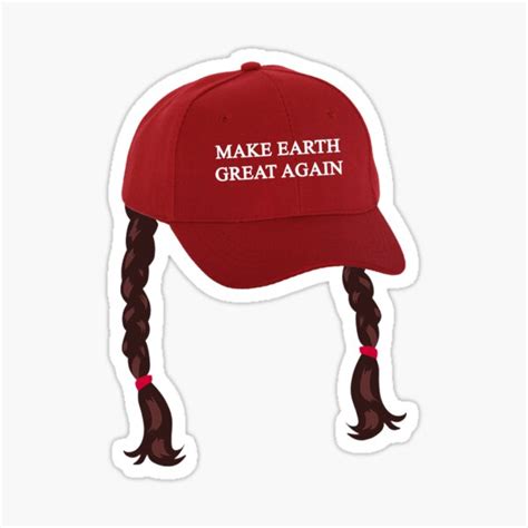 Greta Thunberg Sticker For Sale By Soll E Redbubble