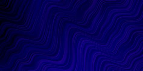 Dark Purple Vector Pattern With Curved Lines Colorful Geometric Sample With Gradient Curves