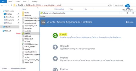 Deploy Install Vcsa Vcenter Server Appliance 65 On Vmware