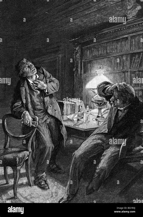 The Strange Case Of Dr Jekyll And Mr Hyde Illustration To The 1886