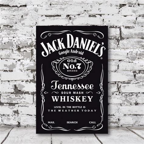 Placa Decorativa Jack Daniels
