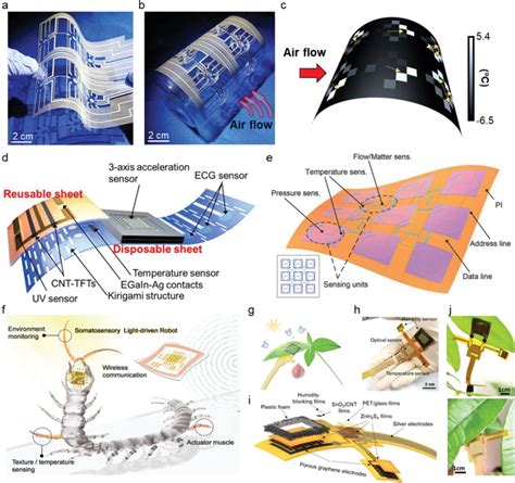 Integrated Flexible Sensor Arrays And Multimodal Sensor Systems A Download Scientific Diagram
