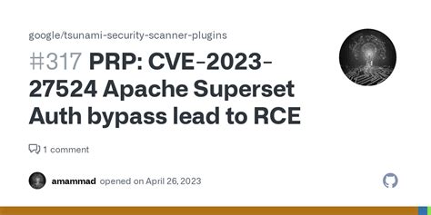 PRP CVE 2023 27524 Apache Superset Auth Bypass Lead To RCE Issue