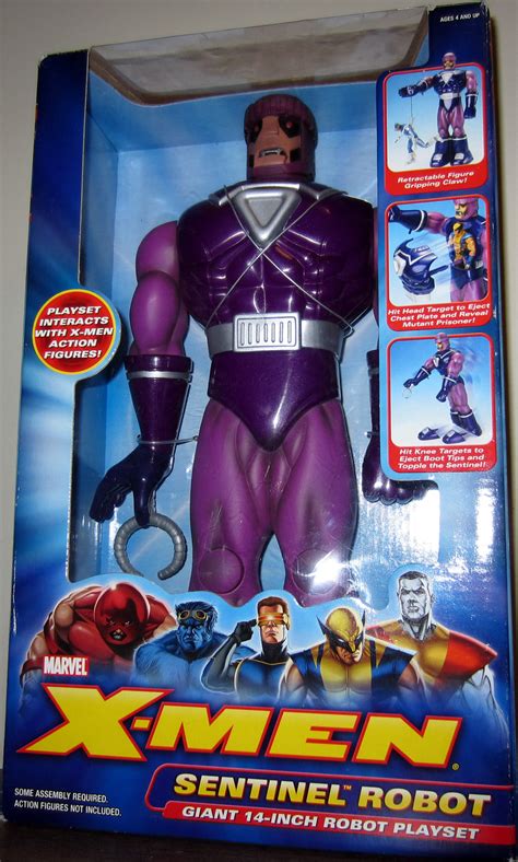 14 Inch Sentinel Robot Figure Giant Playset X Men Toy Biz