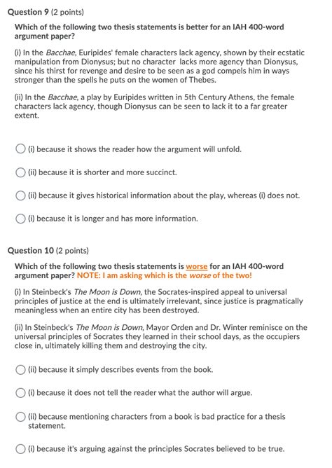 Solved Question 9 2 Points Which Of The Following Two Chegg