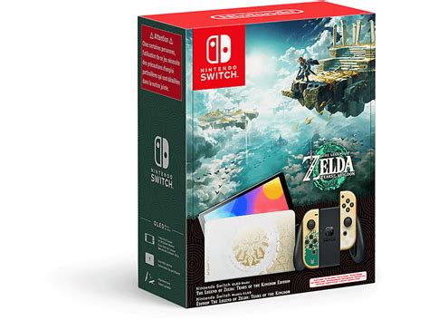 Consola Nintendo Switch Oled Ed Especial Zelda Tears Of Kingdom 64