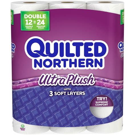 Quilted Northern Ultra Plush Double Roll Bath Tissue 12 Ct Pack