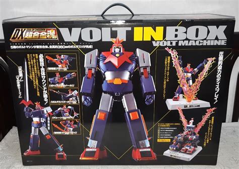 Bandai Dx 超合金魂 V型電磁俠 V形電池俠 Soul Of Chogokin Volt In Box Voltes V 興趣及遊戲 玩具 And 遊戲類 Carousell