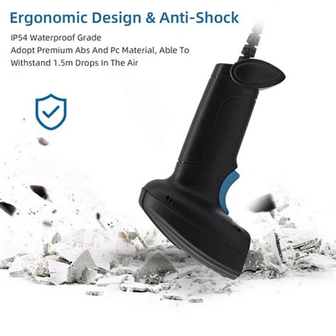 Usb Wired Handheld 1d 2d Bar Code Reader Barcode Scanner Automatic