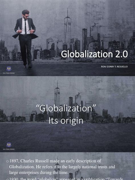 Module 1 4 Globalization 2 0 Pdf Globalization Economies