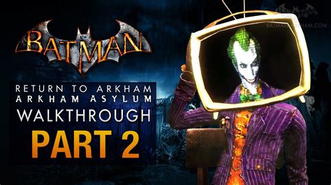 Batman Return To Arkham Asylum Walkthrough Part 2 Arkham Island