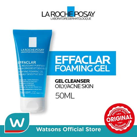 Jual La Roche Posay Effaclar Foaming Gel Cleanser 50ml Facial Wash