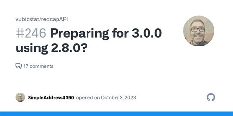 Preparing For 300 Using 280 · Issue 246 · Vubiostatredcapapi
