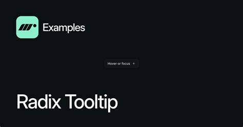 Radix Tooltip — Motion For Vue Example Radix Tooltip — Motion For Vue Example