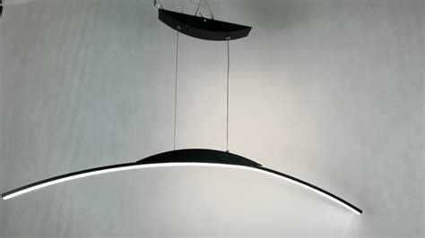 Led 간단한 미니멀리스트 선형 천장 매달려 램프 조명기구 주방 레스토랑 아트 데코 샹들리에 블랙 긴 현대 펜던트 라이트 Buy 북유럽 현대 미니멀리스트 펜던트 라이트