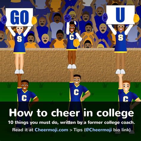10 Things Every Cheerleader Must Do To Cheer In College Read It At Blog