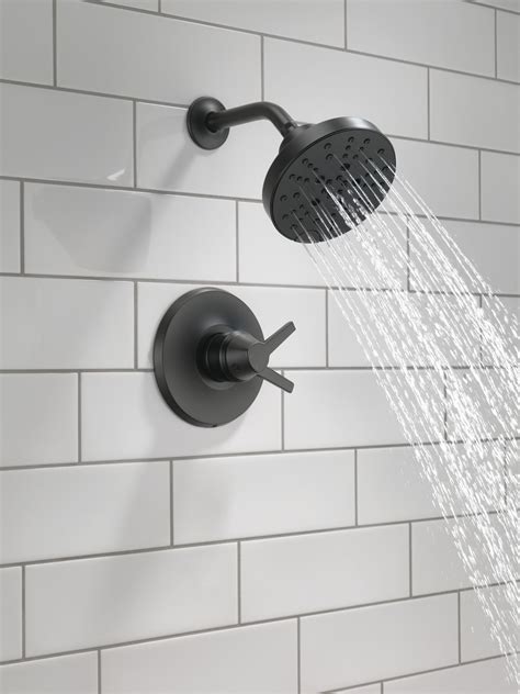 17 Series Shower Trim With H2okinetic® Recertified In Matte Black