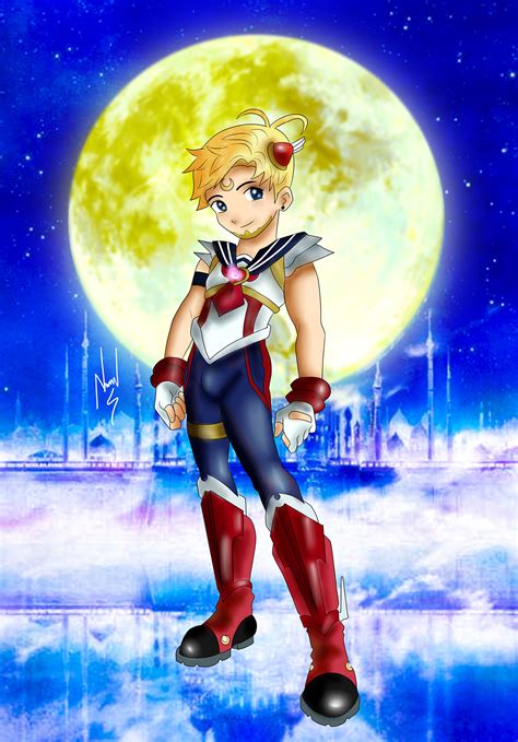 Sailor Moon Male Version Fan Art Behance