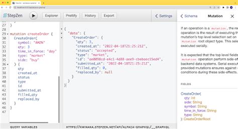 Building A Stock Trading App Using Stepzen And Alpacadb Stepzen Blog