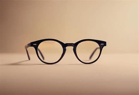 Ai Generated Illustration Of Vintage Spectacles Each Frame And Lens A