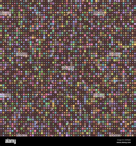 Geometric Shapes Composition Squares In Multiple Colors Earthy Muted Shades With Contrasting