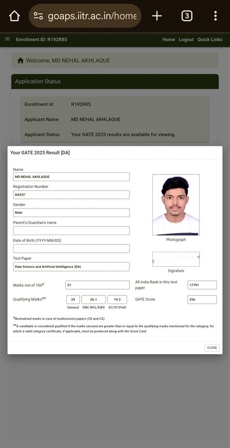 Tried Gate 2025 Without Preparation Heres What I Learned Md Nehal Akhlaque