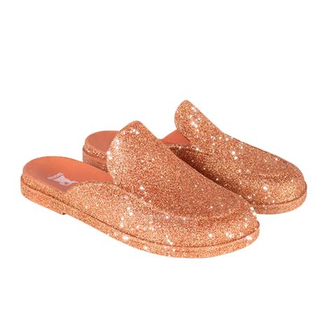 Womens Glitter Mules Gramado Glitter Sahara Cacatoès