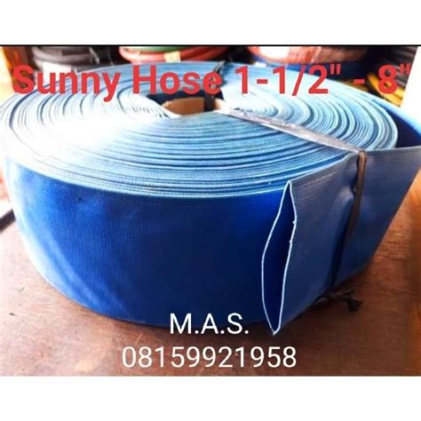 Selang Air Irigasi Sunny Hose 6 Inci Selang Buang Tremi Cor Semen Lazada Indonesia