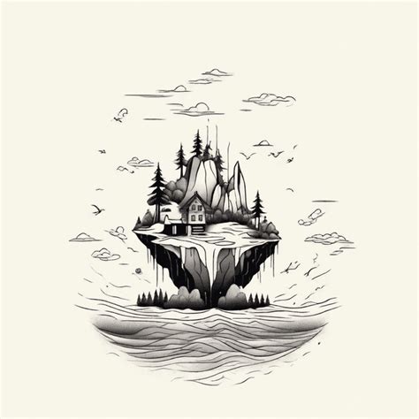 Sketch Logo Ai Surreal Tattoo