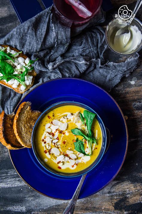 Creamy Sweet Potato Carrot Soup Recipe Video Vegan Gluten Free