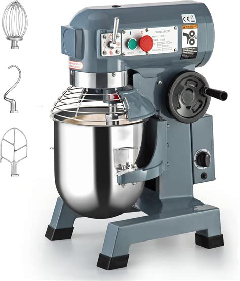 Winco Commercial Grade Planetary Mixer 10 Liter White