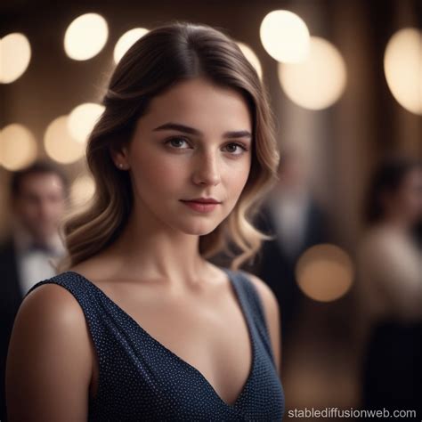 Girl In Spotted Dress Stable Diffusion Online
