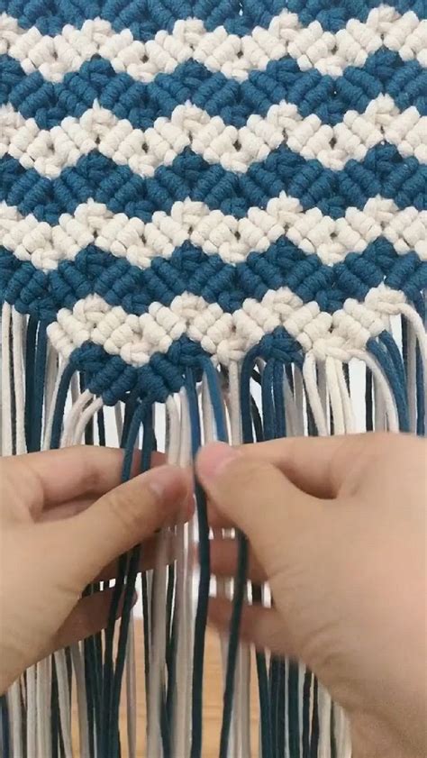 Projeto De Macramê Do Dia Macrame Patterns Macrame Patterns Tutorials Macrame Design