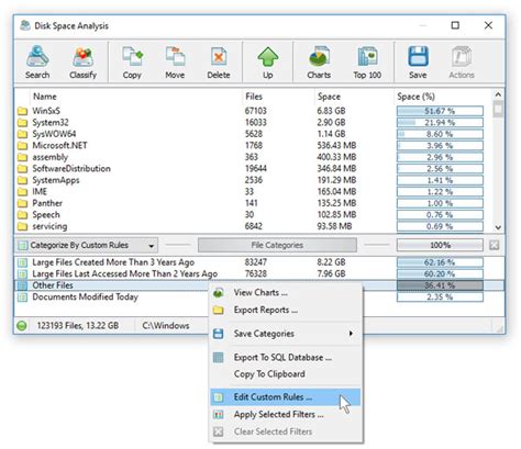 Diskboss File Management Disk Space Utilization Analysis
