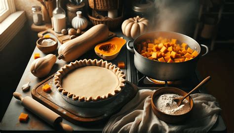 Butternut Squash Pie Recipe A Delightful Thanksgiving Treat Blend Of