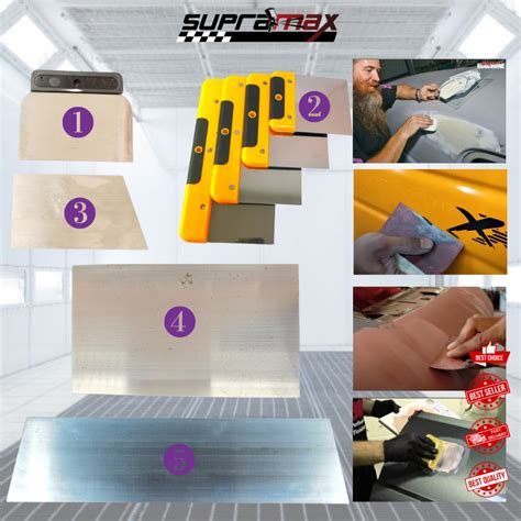 Steel Putty Plate Spreader Car Putty Spreader Putty Knife Simen Putty Simen Pisau 补泥刀