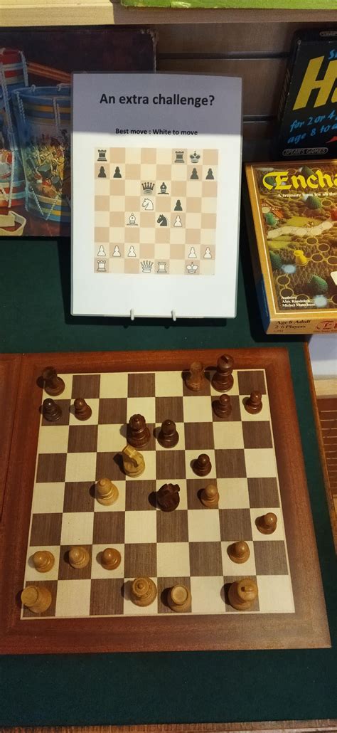 First Time When I Used My Chess Skills Irl R Chessbeginners