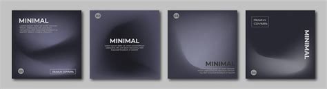 Premium Vector Vector Abstract Gradient Template Set