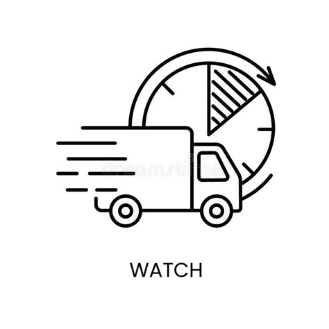 Taktfrequenz Vektorsteuerzeichen Mit Bearbeitbarem Hub Vektor Abbildung