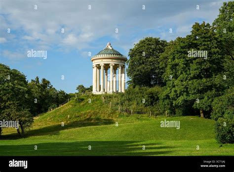 Monopteros On A Sunny Summers Day The Greek Style Circular Temple