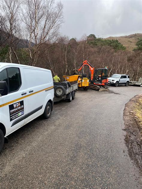 We Have Our Men And Machines Working Wda Contractors Ltd