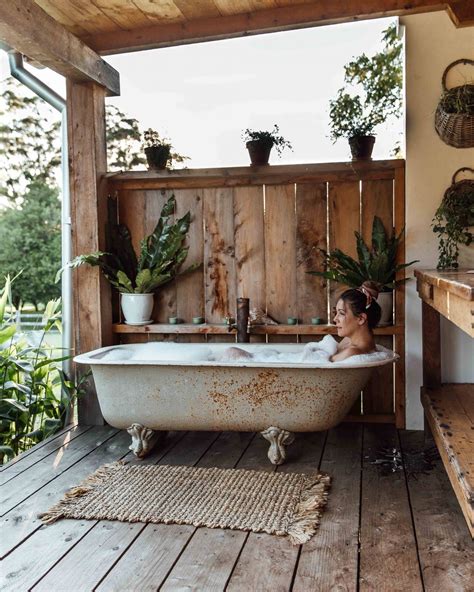 Outdoor Baths Outside Bathtub Artofit