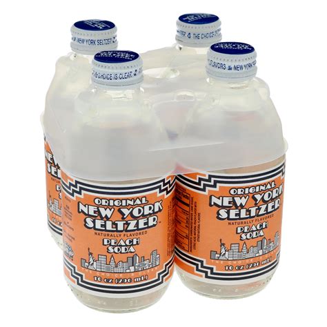 Original New York Seltzer Peach Soda Shop Soda At H E B