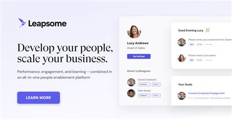 Leapsome People Enablement Platform