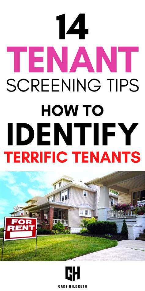 Tenant Screening Tips Identify Terrific Tenants And Avoid Trouble Ones