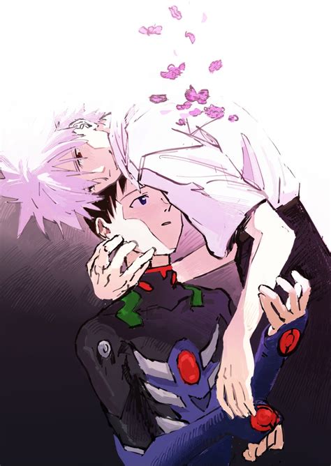 Southeast111 Ikari Shinji Nagisa Kaworu Neon Genesis Evangelion