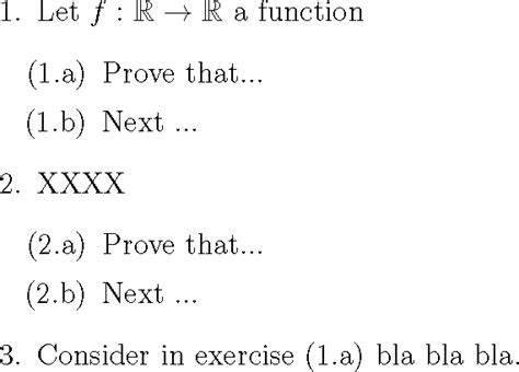 How To Use A New Enumeration Command For Exercise Together Enumerate