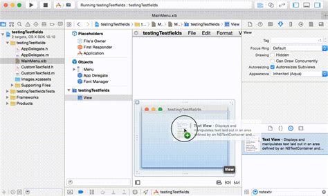 Cocoa Changing Text Color Of NSTextView In Interface Builder Won T
