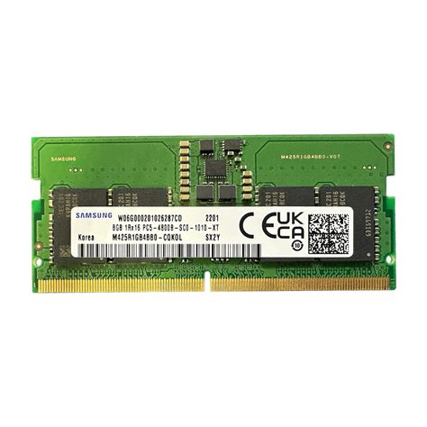 Memoria Ram Ddr5 So Dimm 8gb Pc 4800 Samsung Laptop Bulk