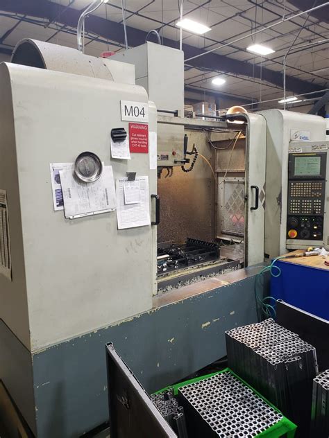 Excel Qmc 10 Cnc Vmc 2002 Fanuc 18i M Control Revelation Machinery